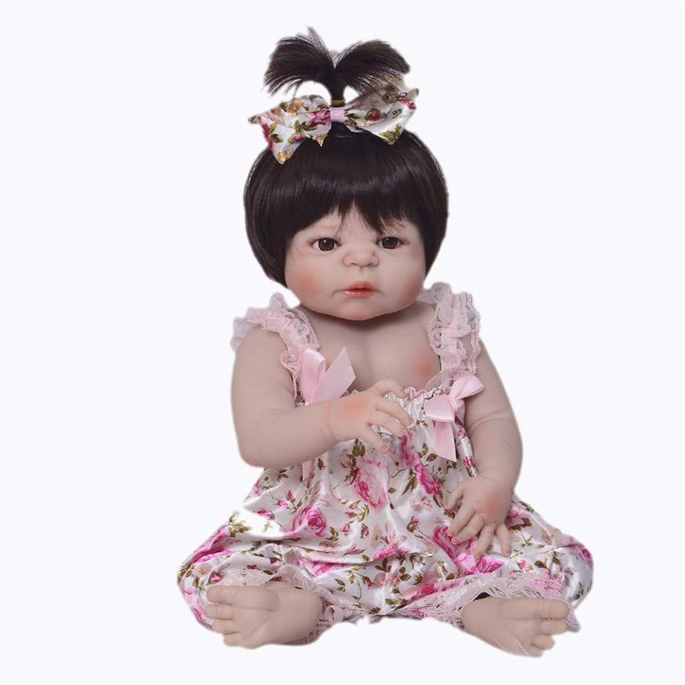 Prezzo HWBB 23 Pollici Reborn Baby Doll Full Silicone Rebirth Doll Girl ...