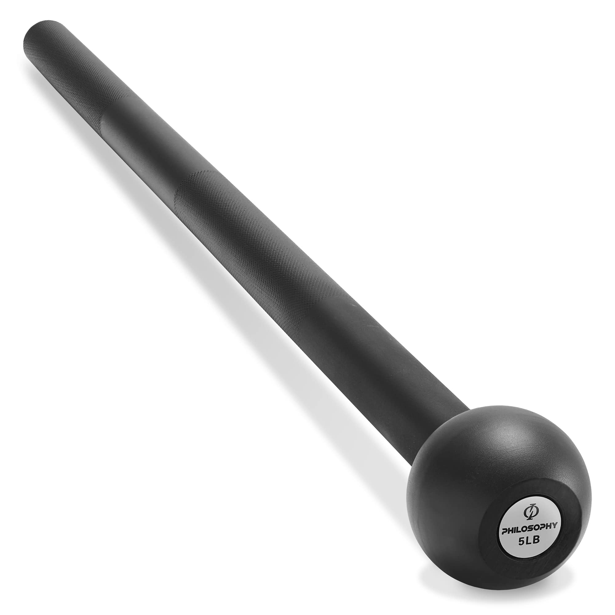 Philosophy Gym Steel Mace Bell 5 LB, Mace Club for Strength Training ...