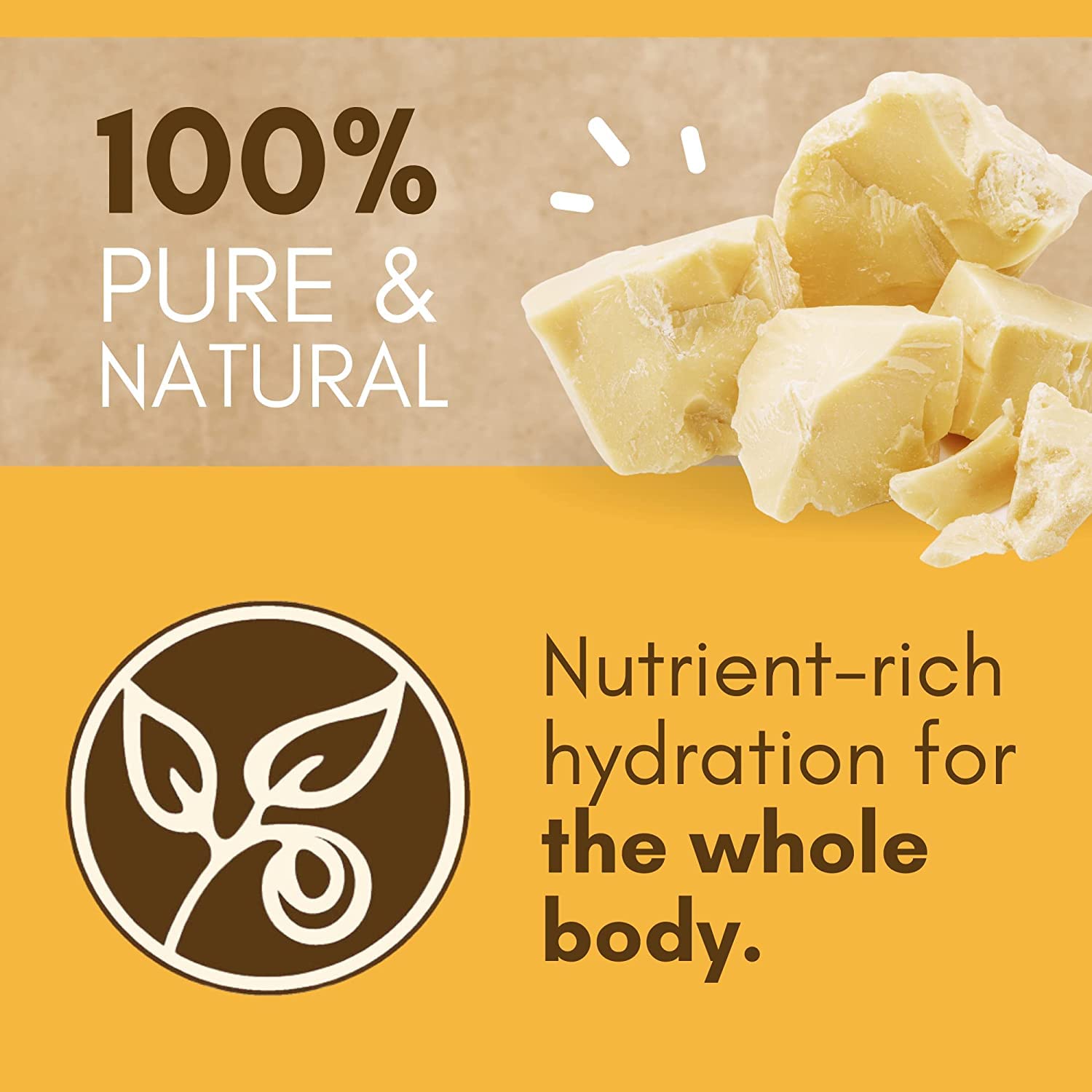 Mua 100% Cocoa Butter Stick - All-Natural Cocoa Butter Emollient for Ultimate Skin Hydration ...