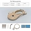 LIEKE Lyre Harp DIY Kit with Assembly Manual,Build Your Own 7 String ...
