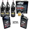 Amazon.com: Can Am Maverick X3 5W40 Oil Change Kit W/Gear Oil #Ac-X3 ...