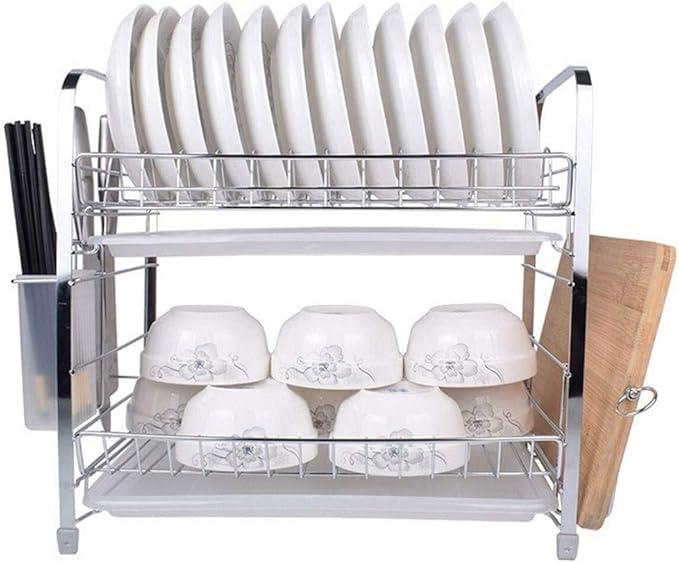 Estante for Platos Y Conjunto Poyo la rejilla de secado platos Kingrack ...