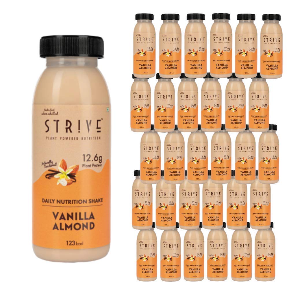 Strive Vegan 12.6g Protein Shake, 98% Digestible Tested & Certified ...