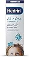 Hedrin All-in-One Shampoo, Head Lice Treatment with Nit Comb Included ...