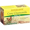 Amazon.com : Bigelow Cozy Chamomile Herbal Tea, Caffeine Free, 20 Count ...
