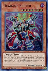 Amazon.com: Degrade Buster - FLOD-EN005 - Super Rare - 1st Edition - Flames of Destruction ...