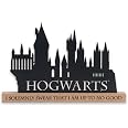 Amazon.com: Harry Potter Hogwarts Silhouette Tabletop Decor - Metal ...