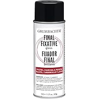 Amazon.com: Grumbacher Final Fixative Gloss Spray, 11-3/4-Ounce Can ...