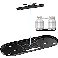 Amazon.com: Skyflame Steel RV Dual Propane Tank Mounting Rack for 40 ...