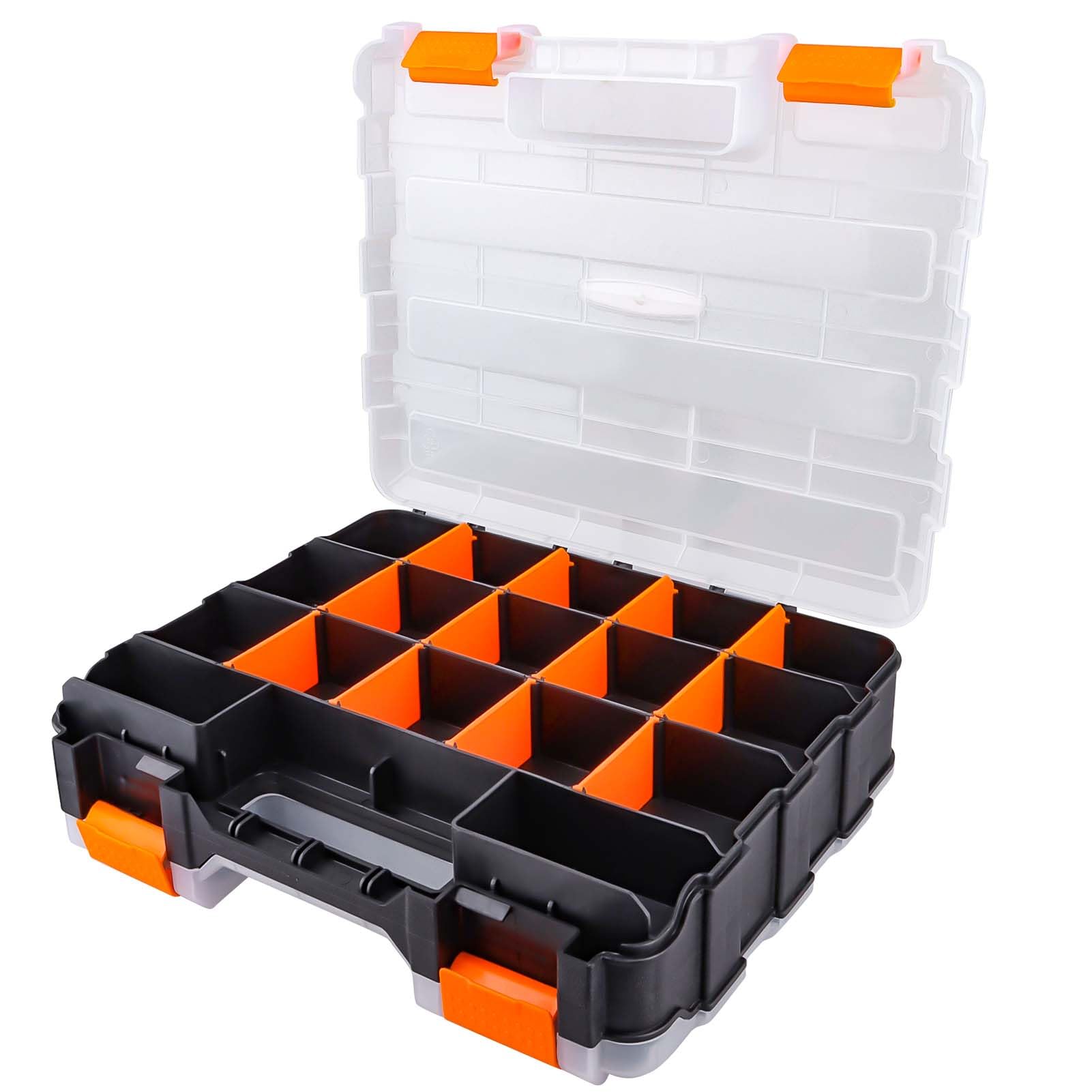 HobbyPark RC Hardware Organizer Box Adjustable Compartments Removable ...
