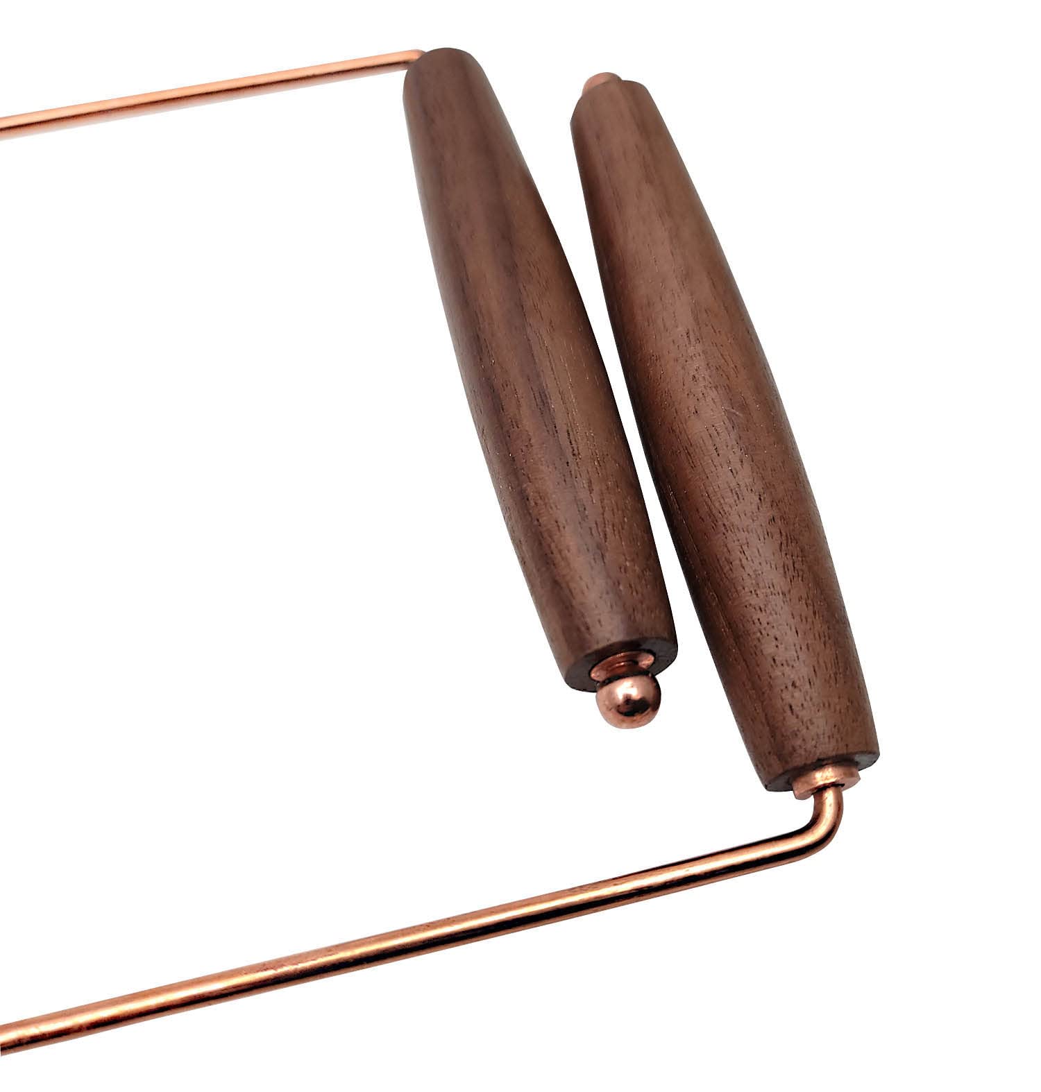 Mua Copper Dowsing Rods Kit - Natural Walnut Wooden Handles Divining ...