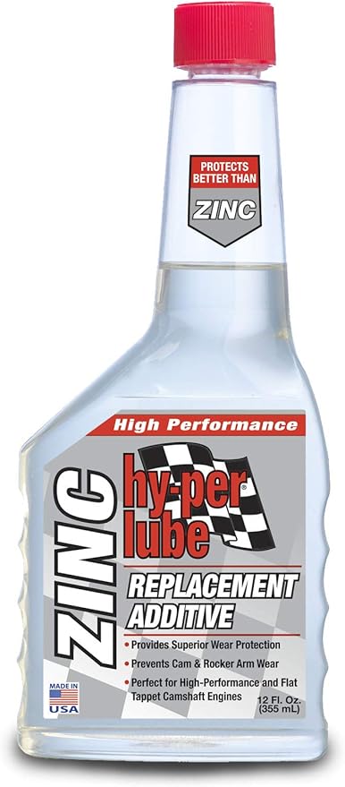 Hy-Per Lube Zinc Replacement Additive - 12 oz., Engine & Oil - Amazon ...