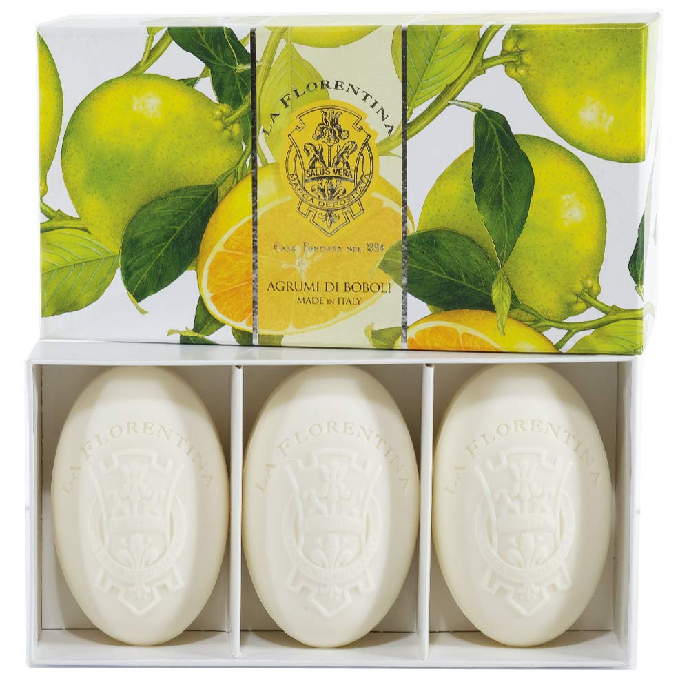Amazon.com : La Florentina: "Iris Pallida" Bar Soaps, Iris Pale Scent ...