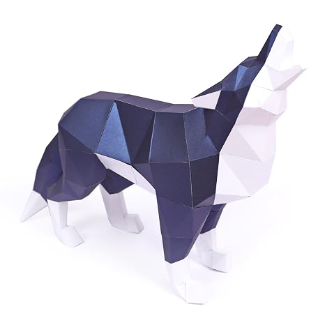 Mua 3D Paper Animal Wall & Art Decor - Pre-fold & Pre-cut Papercraft 3D ...