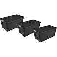 Amazon.com - For Sterilite 50 Gallon Stacker Tote Plastic Storage Bins ...