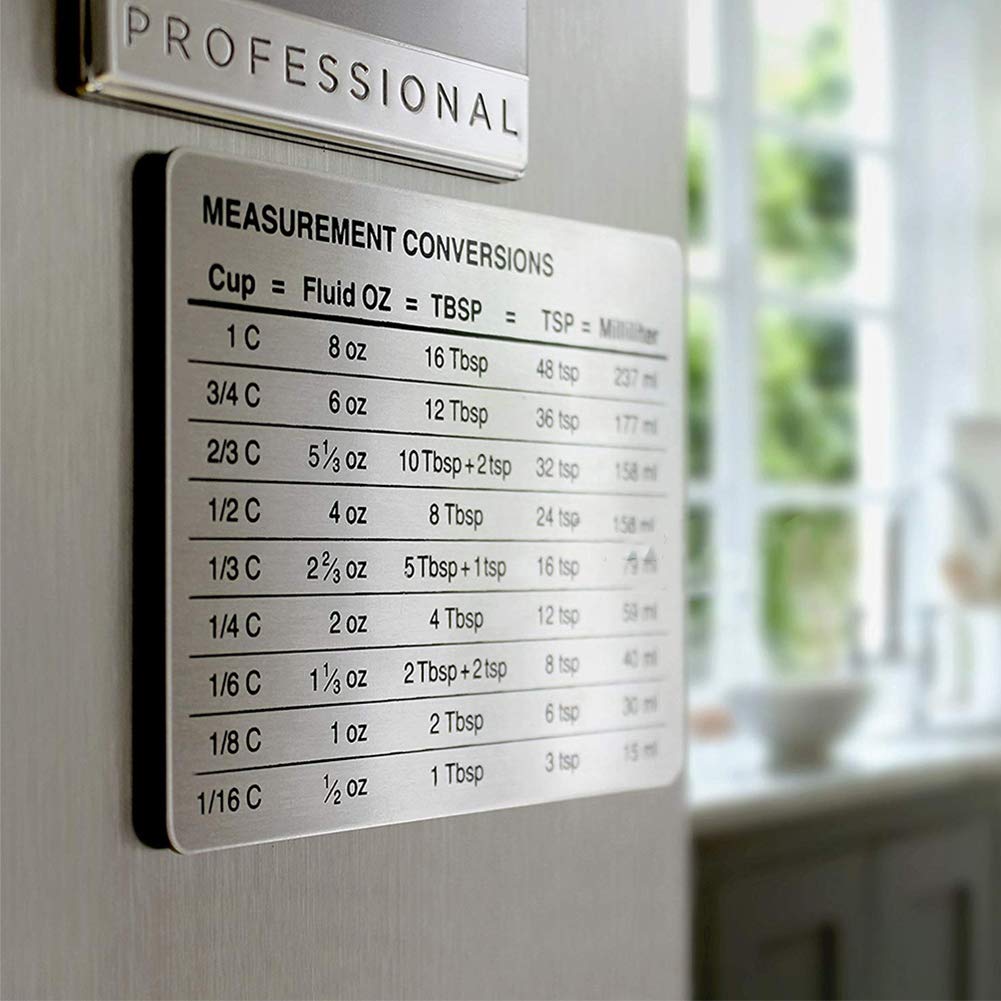 Mua Home Conversion Chart,Kitchen Conversion Chart Magnet,Measurement ...