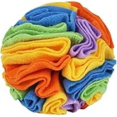 Pet Supplies : DONGKER Pet Snuffle Ball,5.9"/7.9" Plush Colorful Puppy ...