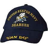 Amazon.com: Navy Seabee Vietnam Veteran Ballcap: Baseball Caps ...