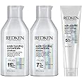 Amazon.com: Redken Bonding Shampoo, Conditioner, & Leave-In Treatment ...