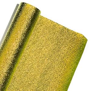 Amazon.com: Gold Cracked Ice Textured Metallic Decorating Paper Roll