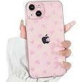 Amazon.com: Lovmooful Compatible for iPhone 13 Case Aesthetic Clear Cute Ribbon Bowknot Design ...
