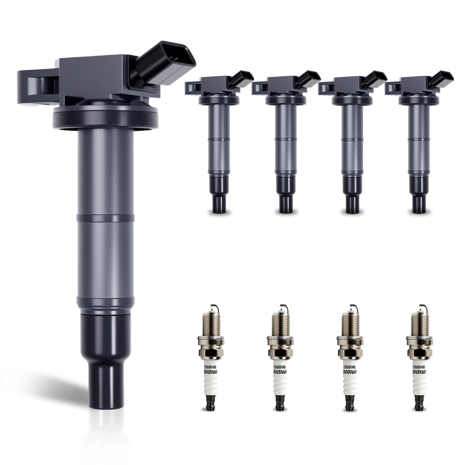 Set of 4 UF333 Ignition Coils and Spark Plugs Set Compatible with ...