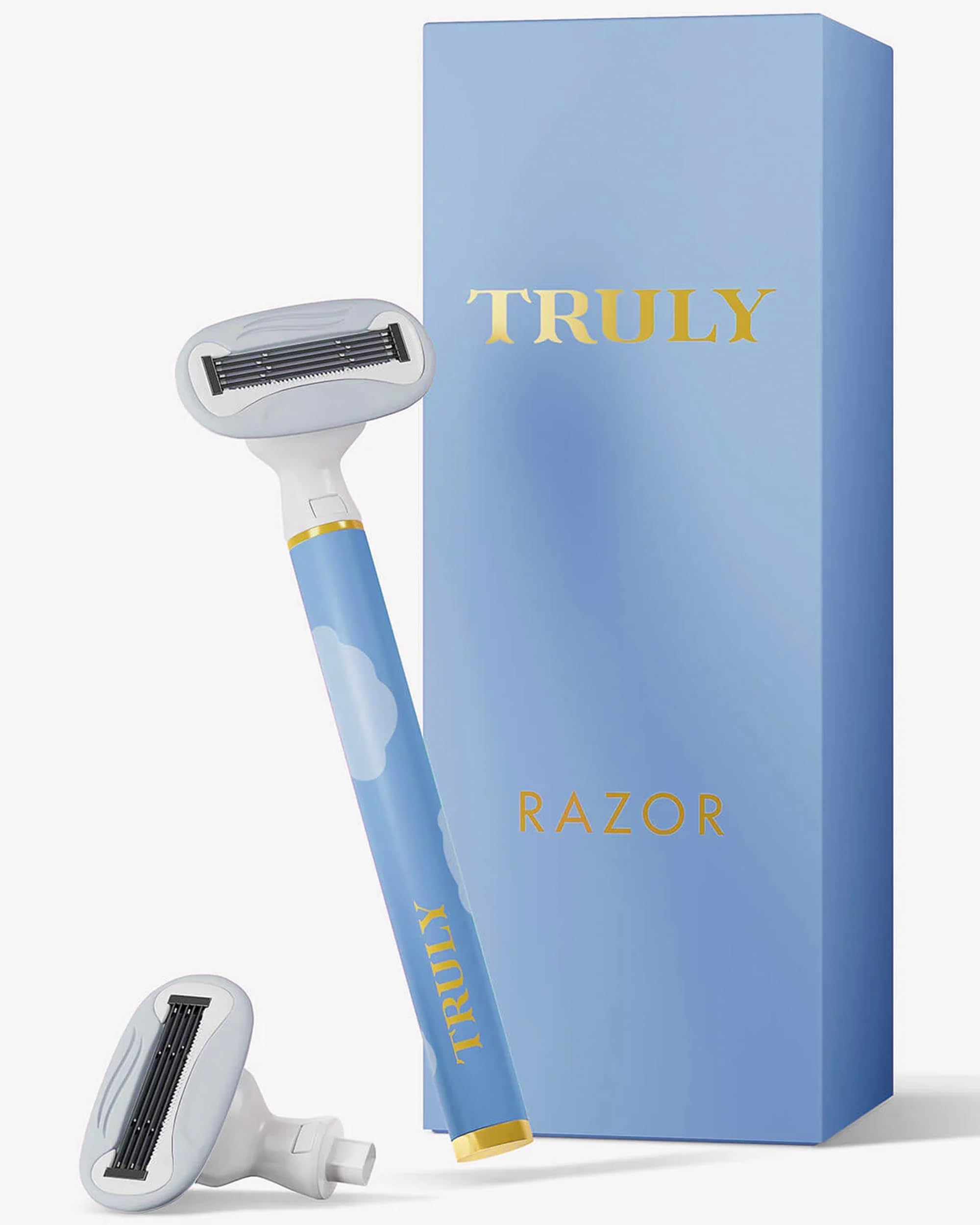 Mua Beauty Blue Razors for Women with 1 Razor & 1 Razor Blade Refill ...