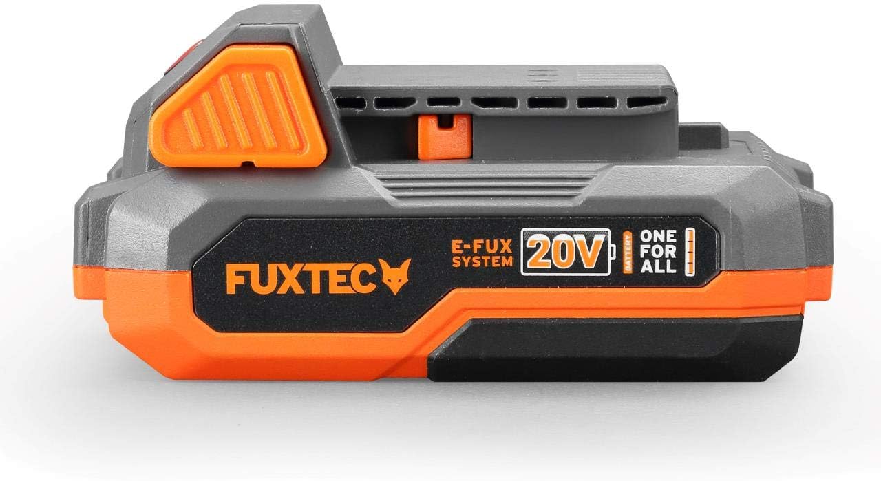 Fuxtec Akku 2Ah 20V E1B2AH Li-Ion Batterie passend 20 Volt Gartengeräte ...