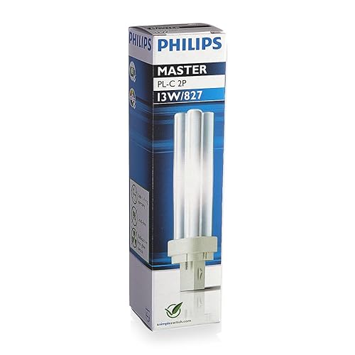 Philips - PL-C 18W Bulb, Extra Warm White Light (827), 4P G24Q-2: Amazon.co.uk: Lighting