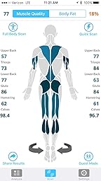 Amazon.com : The Skulpt Scanner. Measures Body Fat Percentage ...