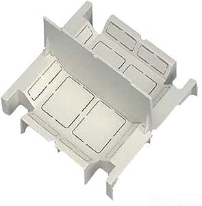 Panduit JBD2 2-Gang Outlet Box Pass Through Divider, International ...