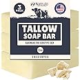 Amazon.com : Beef Tallow Soap Bar – All Natural Grass Fed Tallow Soap ...