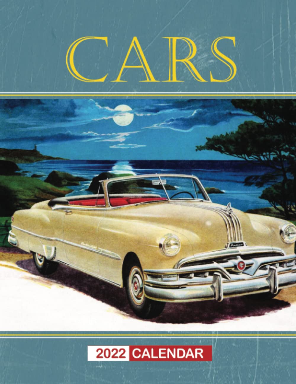 Mua Classic Cars Artwork Lunar Calendar 2022: Vintage & Retro Cars Art ...