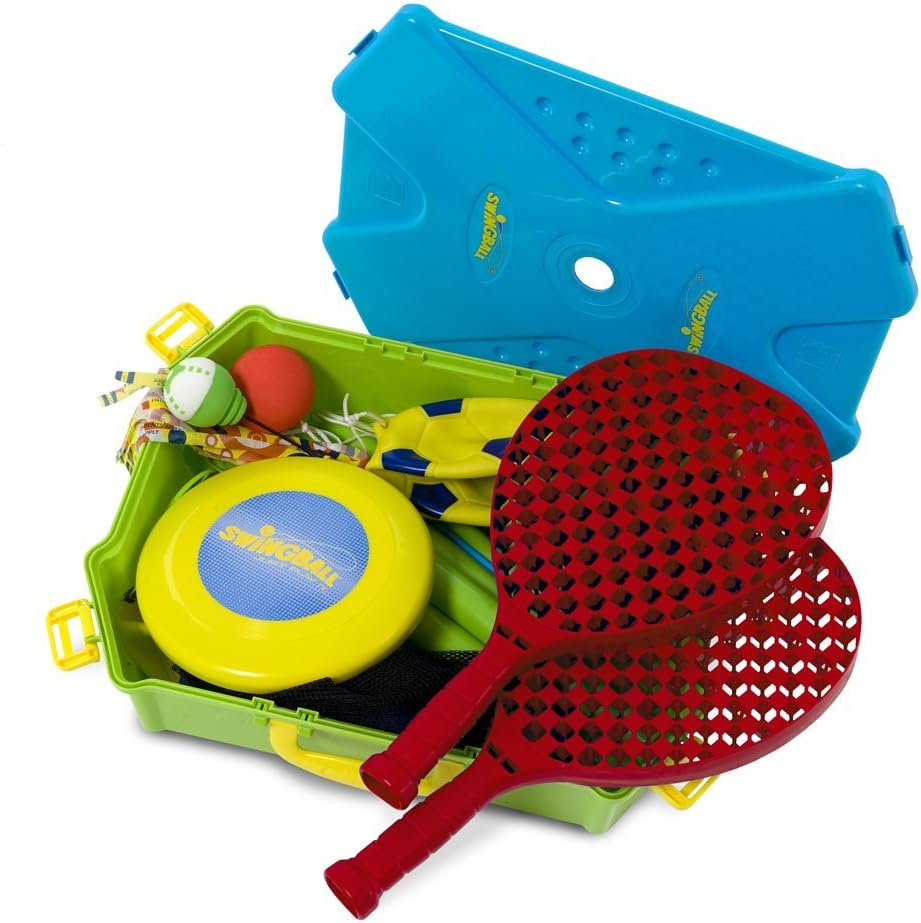 Mookie Swingball New Junior Swingball Centre 5 Games in 1: Amazon.co.uk ...