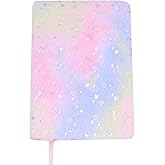 Amazon.com : Starry Notebook Plush Diary for Girls Teens Fuzzy Journal ...