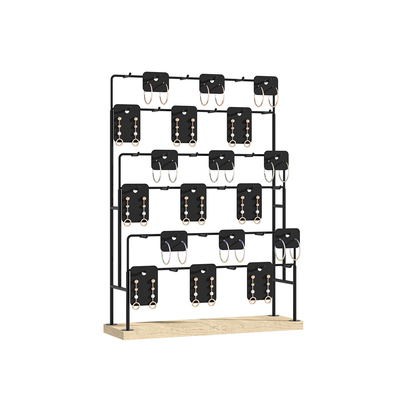 KunGe Earring Display Stands for Selling, Earring Holder Organizer ...