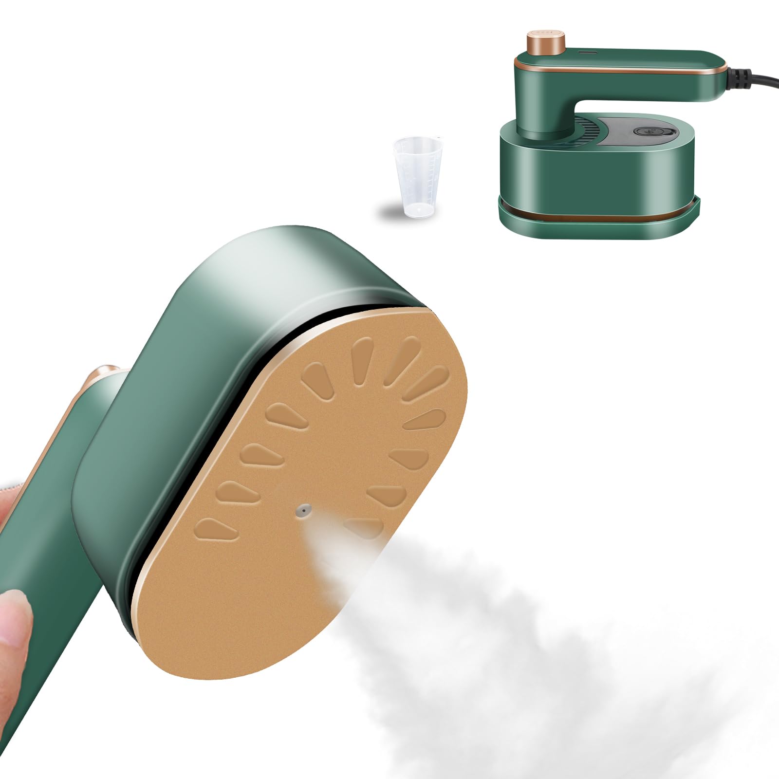 mini clothes steamer iron steamer 2 in 1 Rotatable 180 degrees Handheld ...