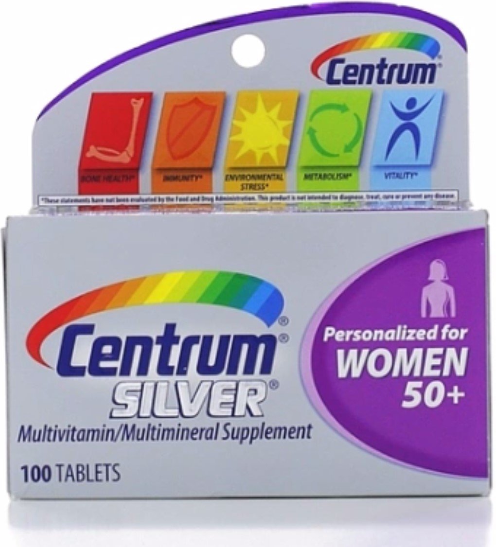 Mua Silver MultivitaminTablets, Women 50+, 100 ea (Pack of 4) trên ...
