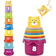 Amazon.com: Cosaway Baby Stacking Nesting Cups Toys, Baby Toys 6 to 12 ...