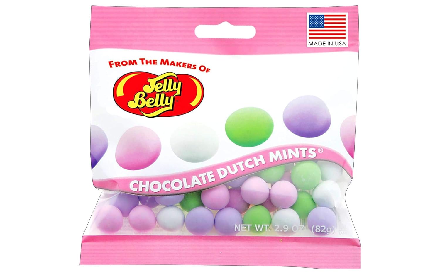 Amazon.com : Jelly Belly Chocolate 2.9oz Dutch Mints : Grocery ...