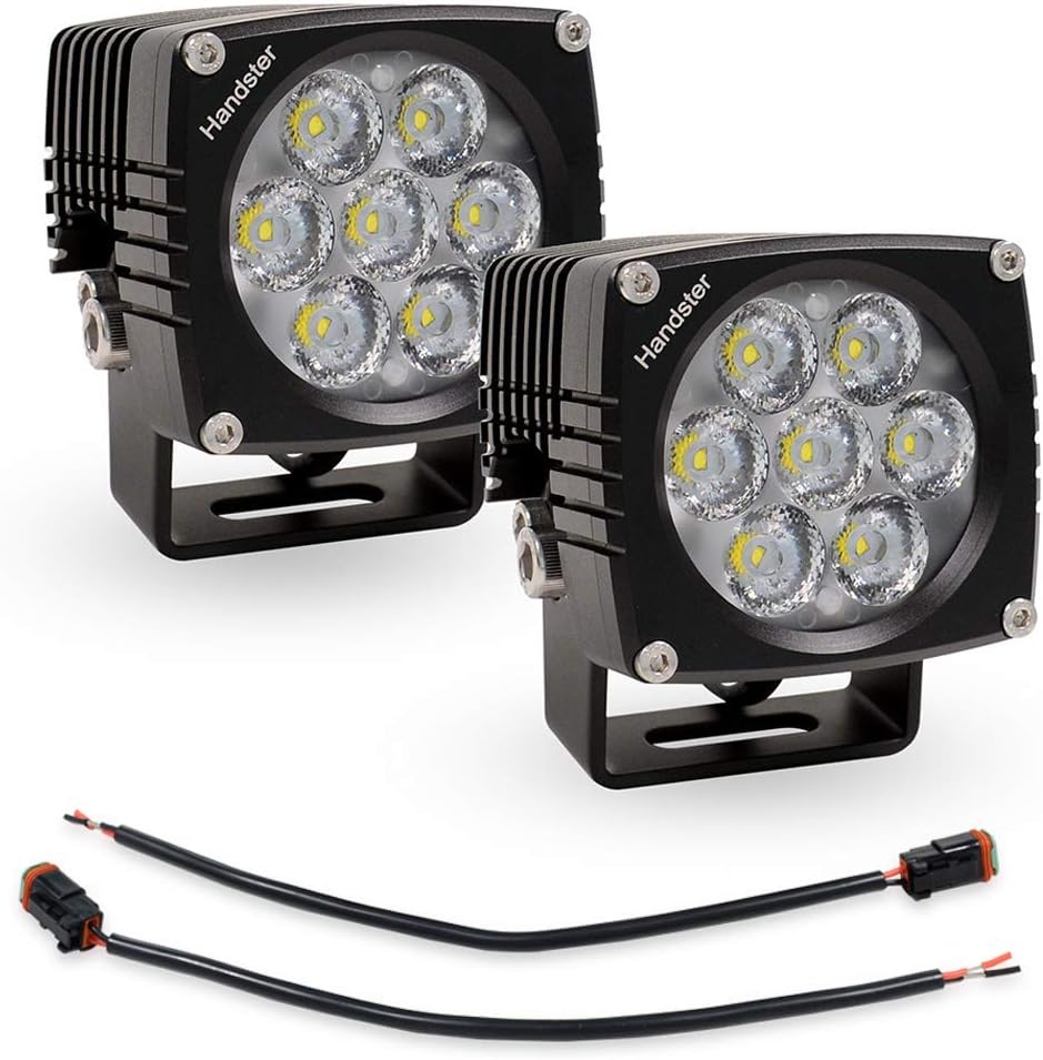 Amazon.com: handster 2PCS 35W CREE LED Spot Work Light 4X4 Off Road 3 ...