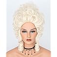 Amazon.com: Lucoacos18th Century Colonial Wig for Adult Women Victorian ...