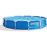 Amazon.com: INTEX 28211EH 12ft x 30in Metal Frame Pool with Cartridge ...