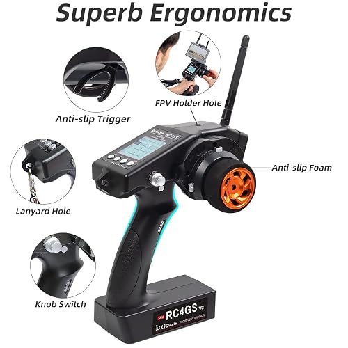 Rc Controller And Receiver Kit Radiolink RC4GS V3 5-Channel RC ...