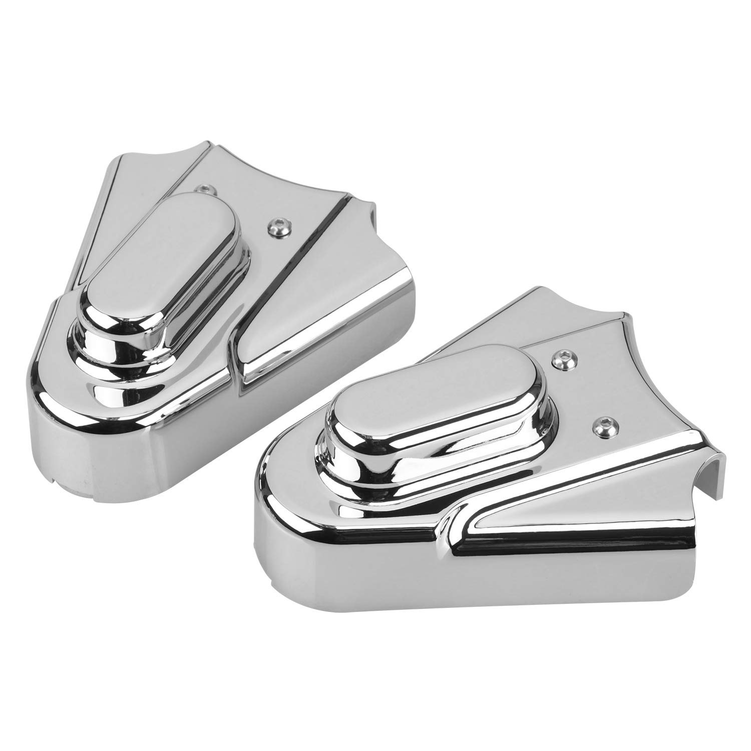 XMMT Chrome Rear Axle Phantom Covers for Harley Softail Standard ...