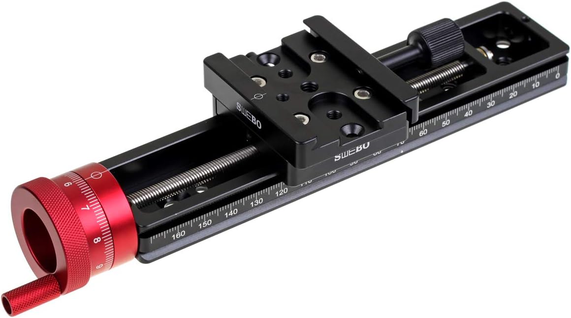Amazon.com : SWEBO LS18, Lead Screw Macro Focusing Tripod Head Macro ...