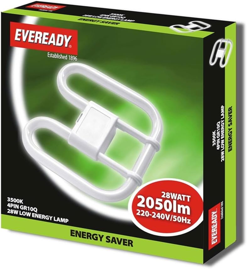 Eveready 28w 4 Pin 2D Compact Fluorescent Light Bulb – BigaMart