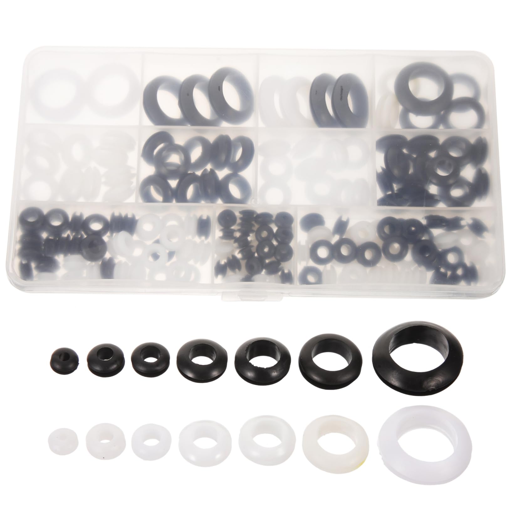Mua IWOWHERO 180pcs Small Rubber Grommets Assortment Rubber Grommets ...