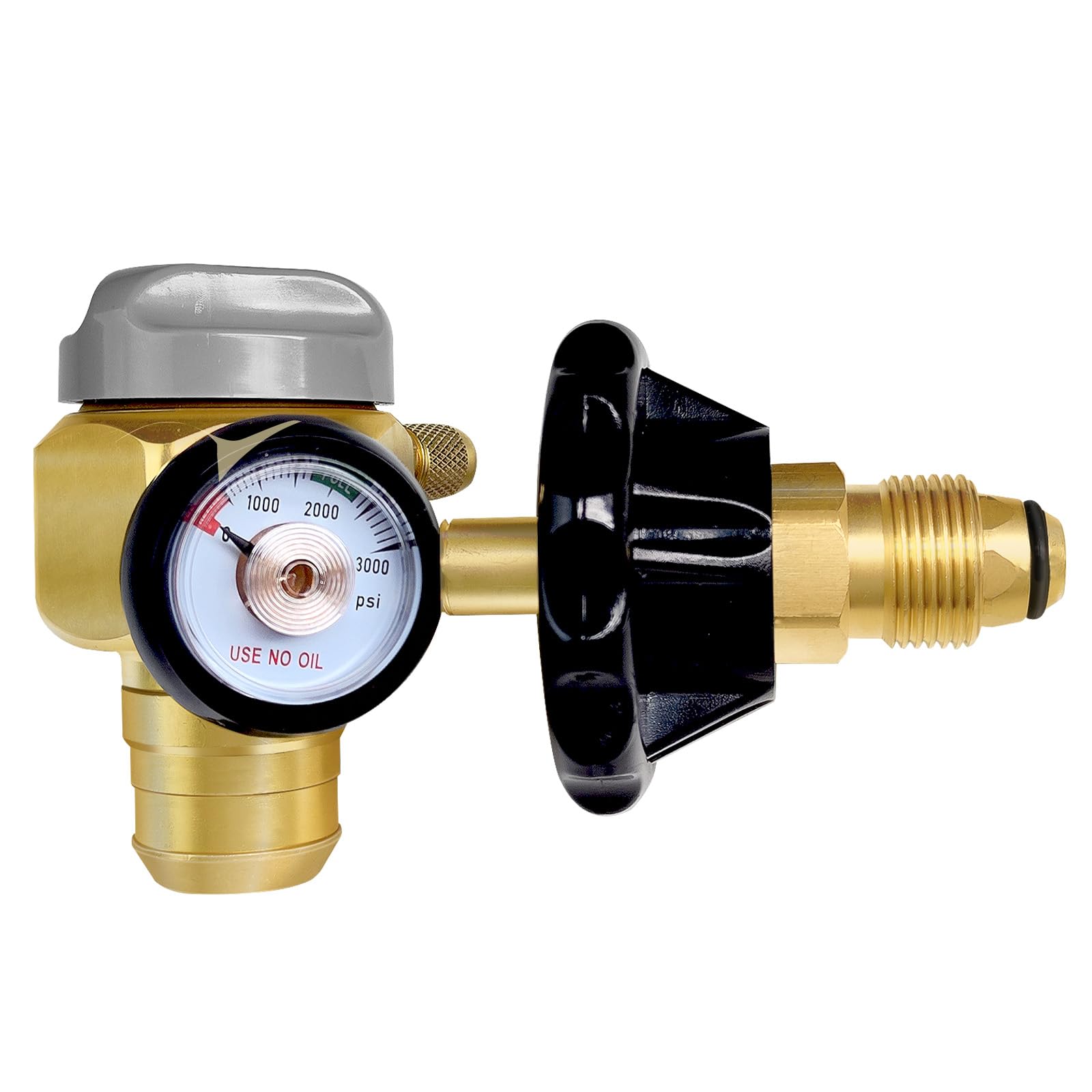 VN-500 Nitrogen Purging Regulator Control Valve Flow Meter With 500 PSI ...