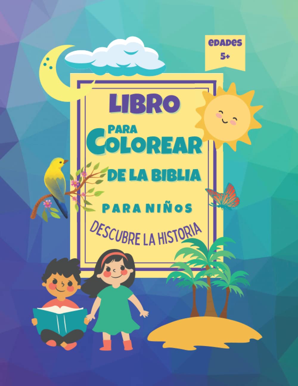 Mua Libro para colorear de la Biblia para niños| Descubre la historia ...